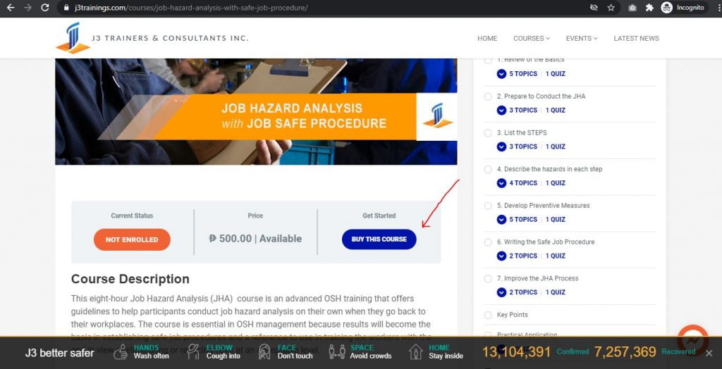 FAQs – J3 Trainers & Consultants Inc.