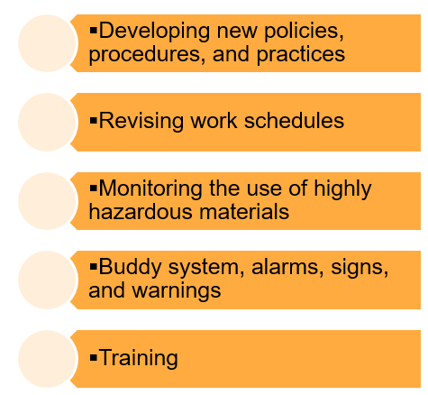 5.5. Administrative Controls | J3 Trainers & Consultants Inc.