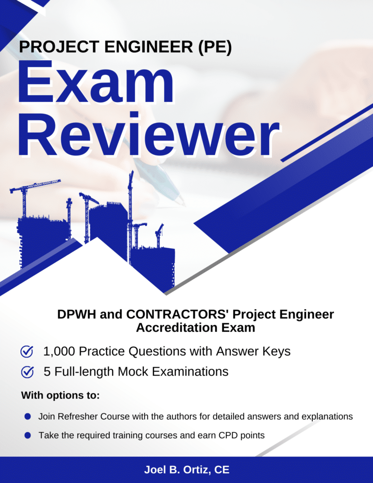 Project Engineer Exam Reviewer | J3 Trainers & Consultants Inc.