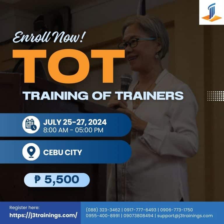 All Courses | J3 Trainers & Consultants Inc.